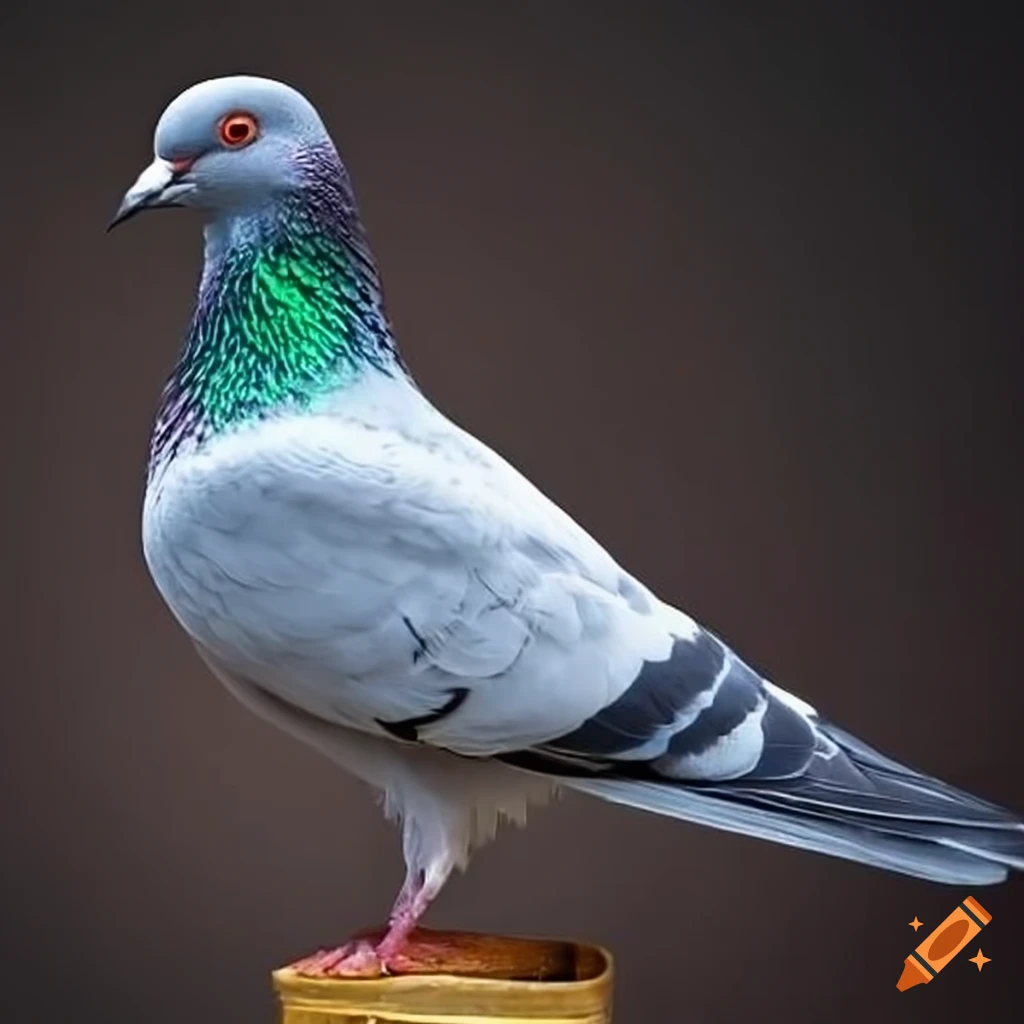 Pigeon voyageur chinois on Craiyon