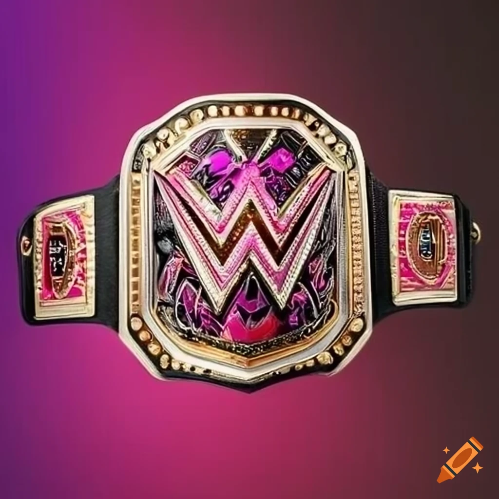 Wwe women's heavyweight championship belt inspired by the divas ...