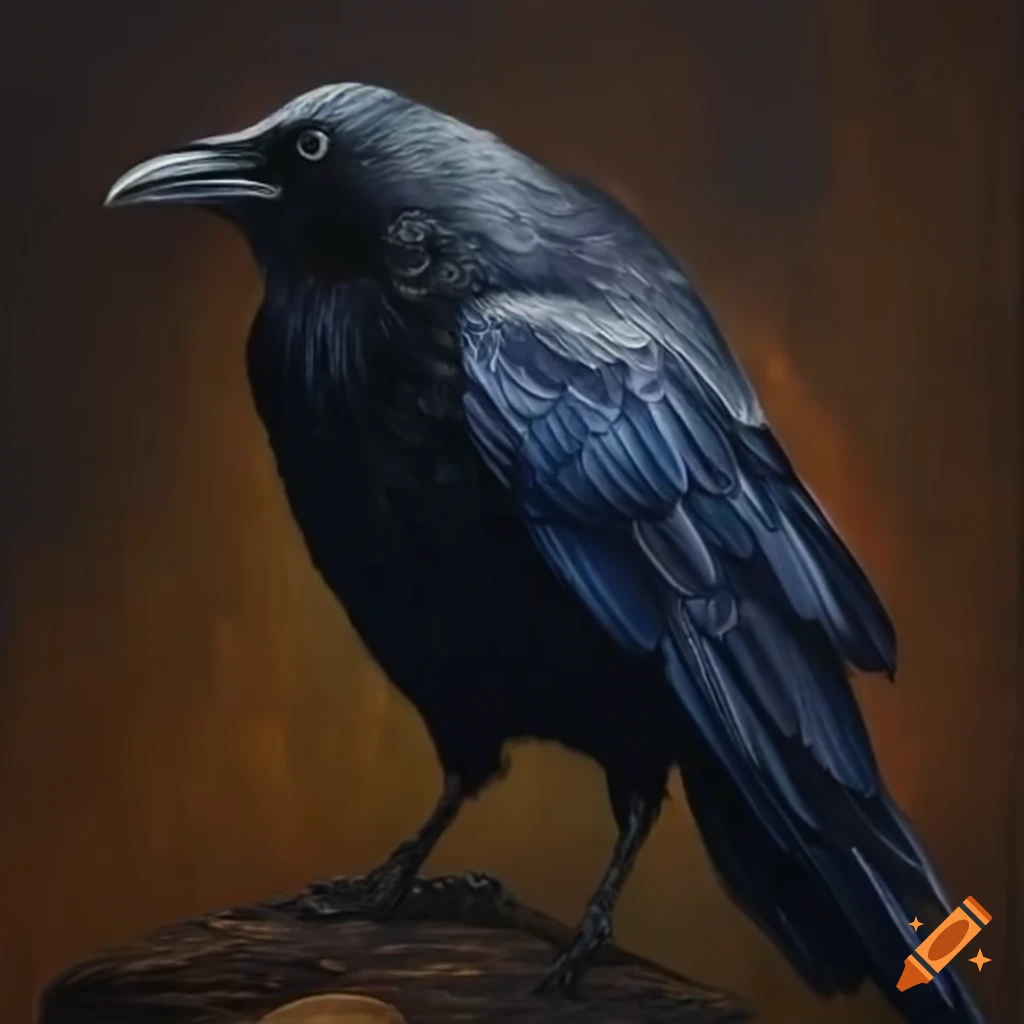 Crow on Craiyon