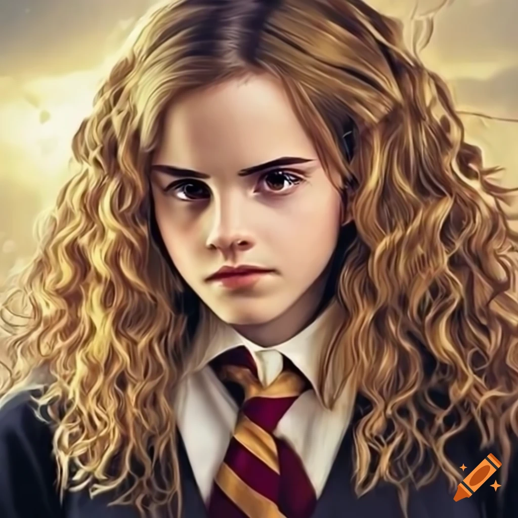 Hermione granger character on Craiyon