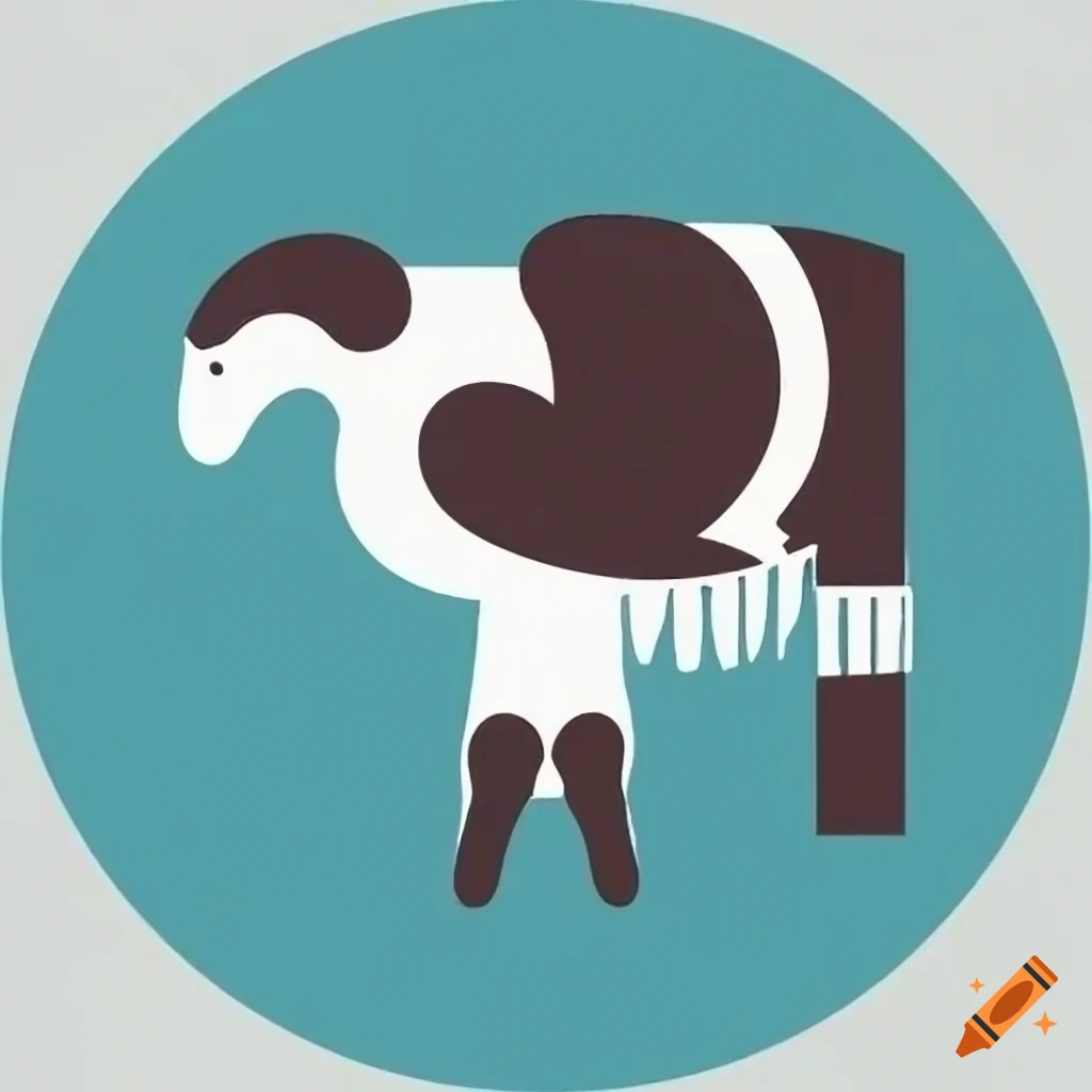 Pictogram animal illustration on Craiyon