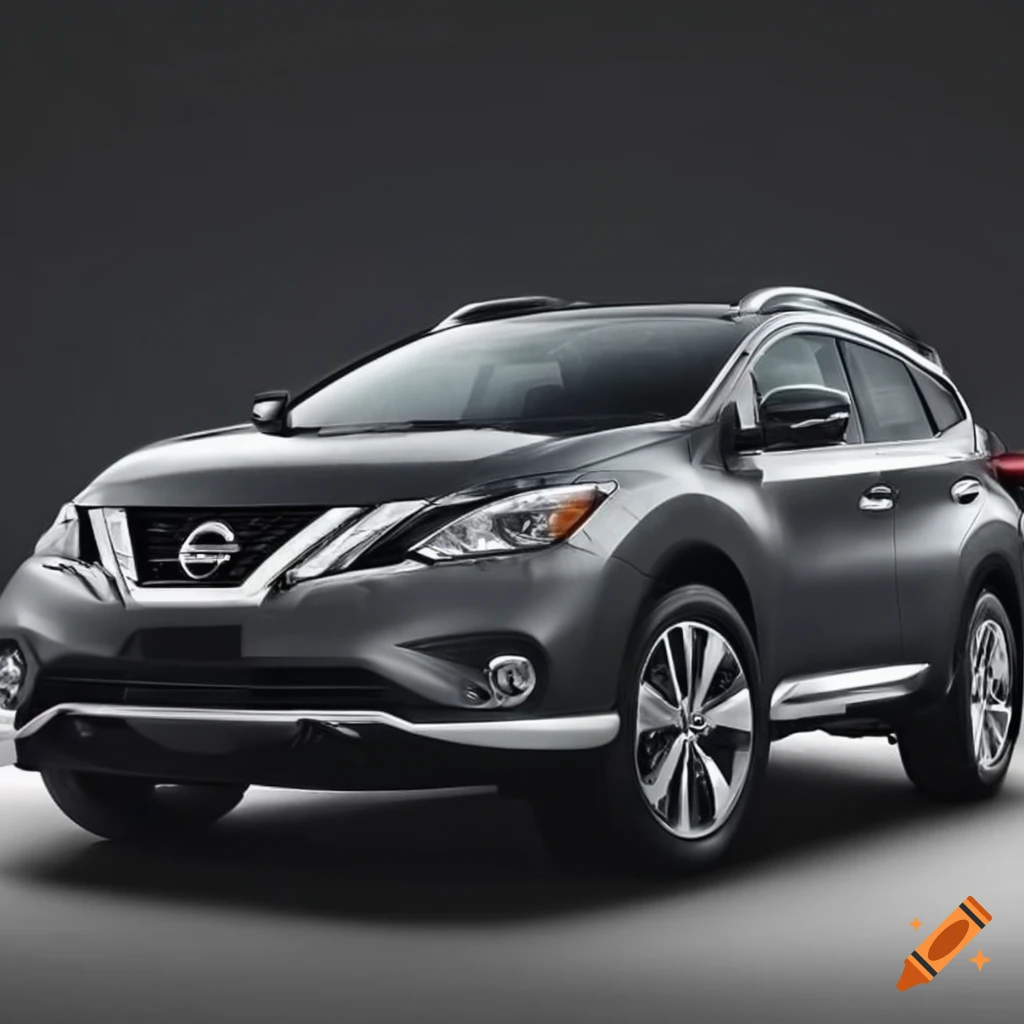 2014 grey nissan murano car on Craiyon