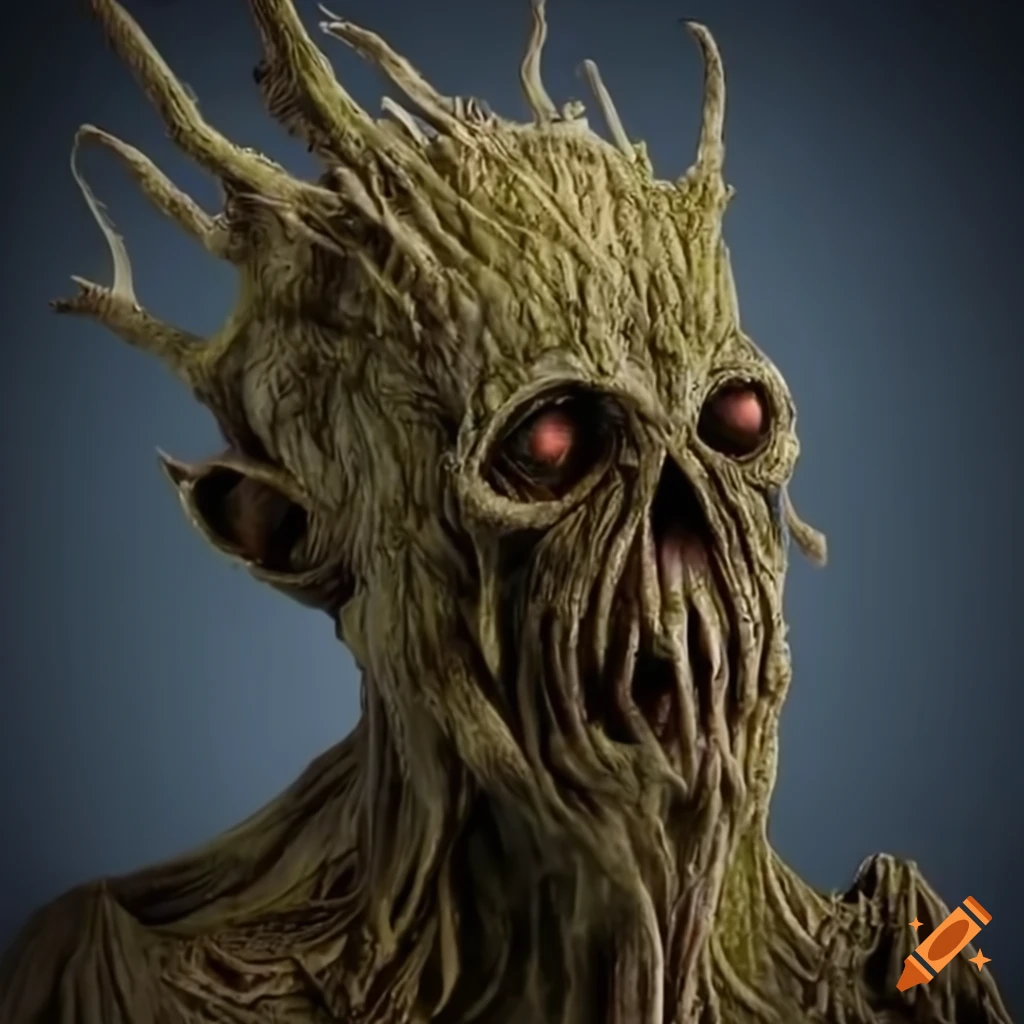 Realistic and detailed depiction of a treant from lord of the rings on ...