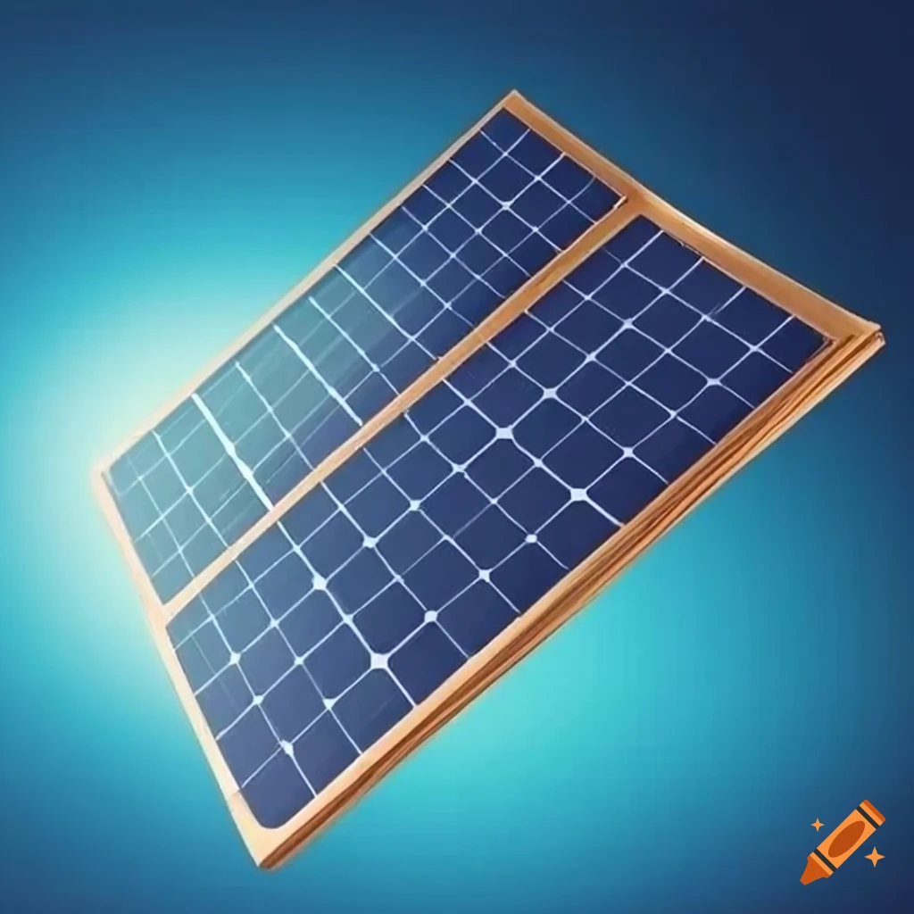 Solar panel advertisement on Craiyon