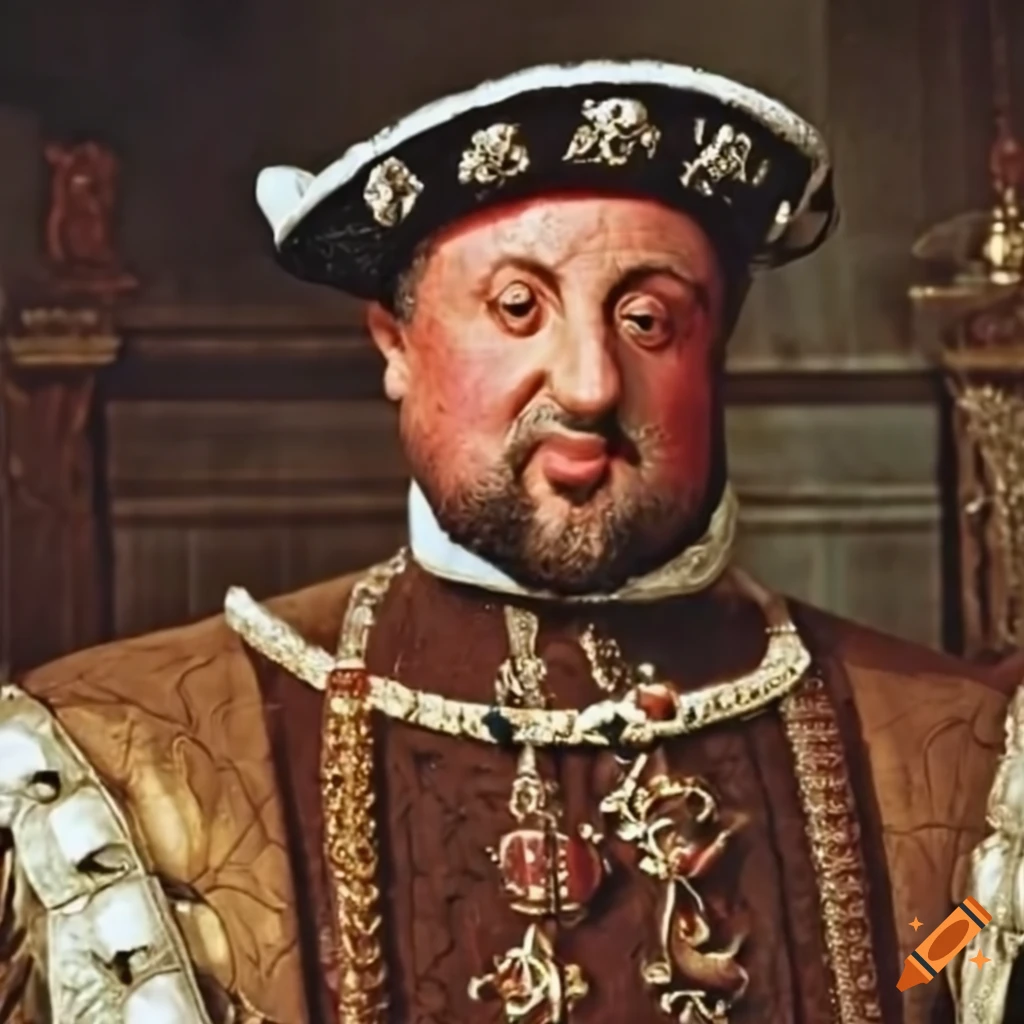 Actor portraying king henry viii on Craiyon