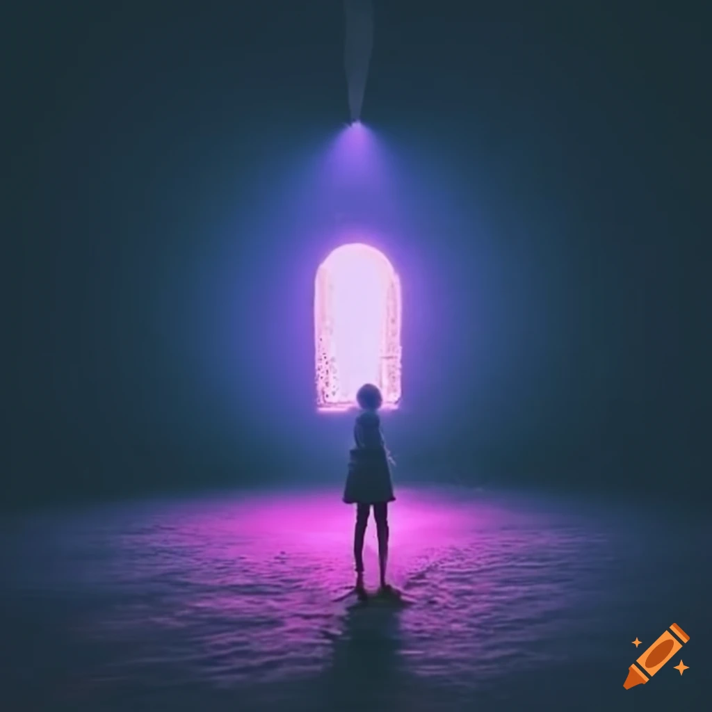 Inspirational quote about finding light within yourself on Craiyon