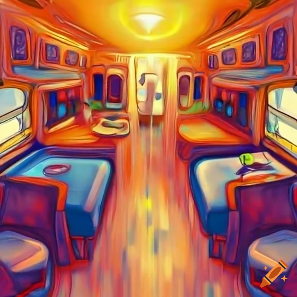 Inside of an rv on Craiyon