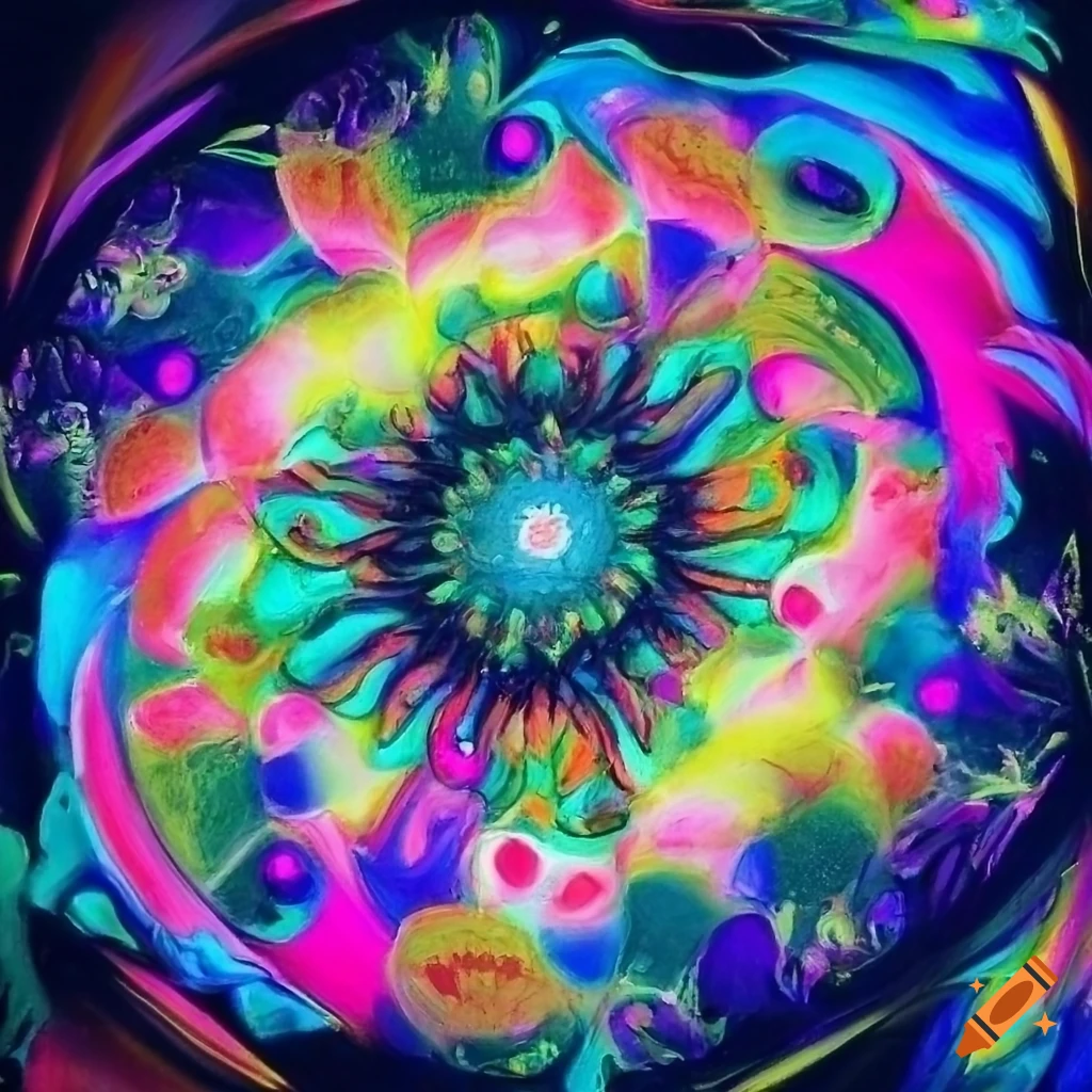 Abstract representation of whimsical merriment and farcical ...