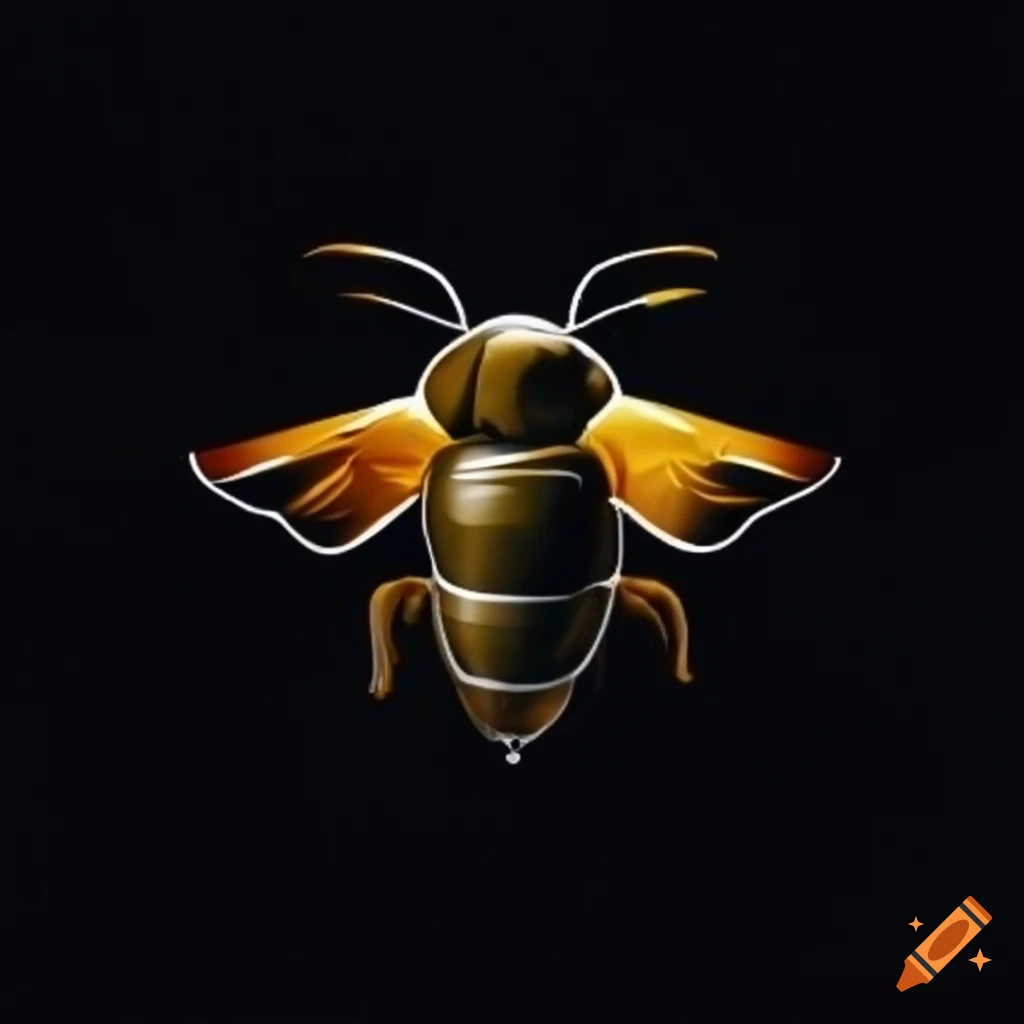 Premium boxing gym logo based on a bee on Craiyon