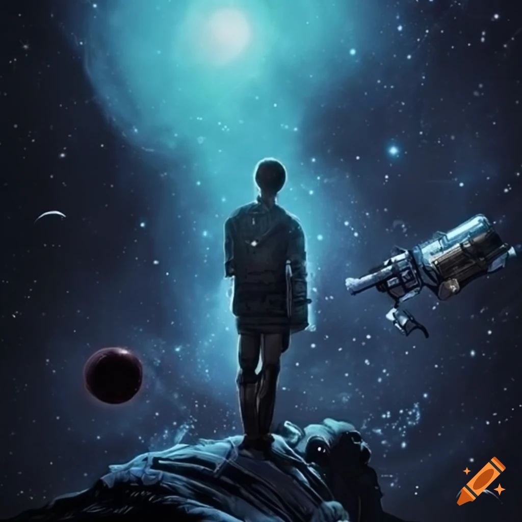 Orion's arm movie poster on Craiyon