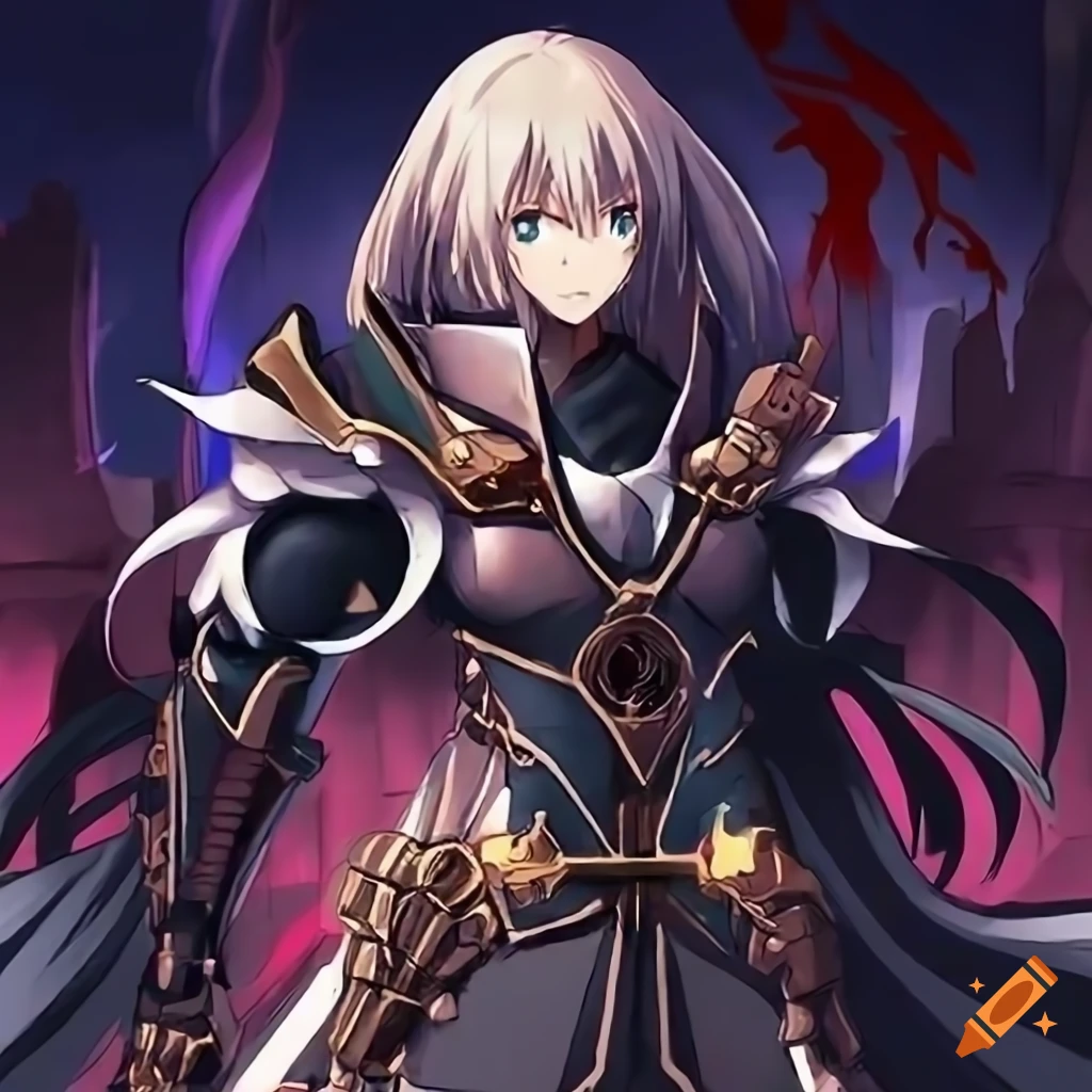 Anime swordsman military commander from 'i am magicami' on Craiyon