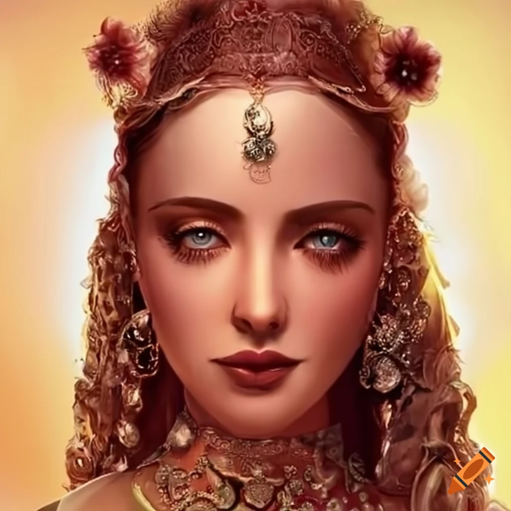 A beautiful lady on Craiyon