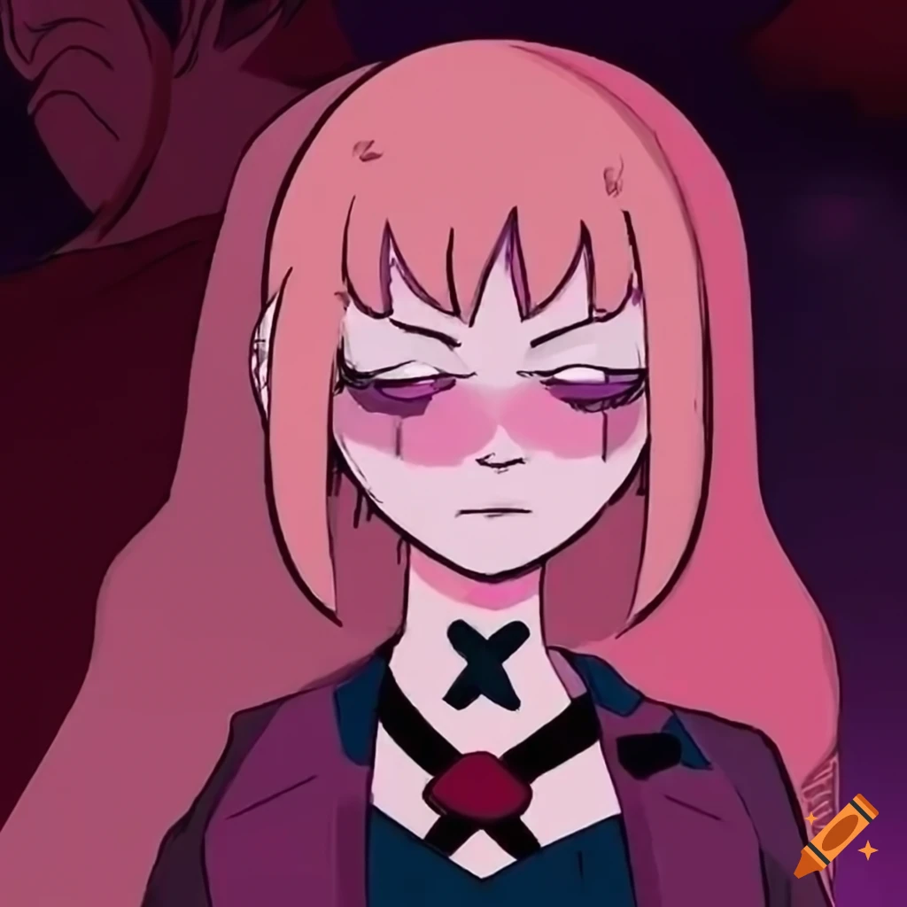 Goth trans gargoyle inspired by steven universe on Craiyon