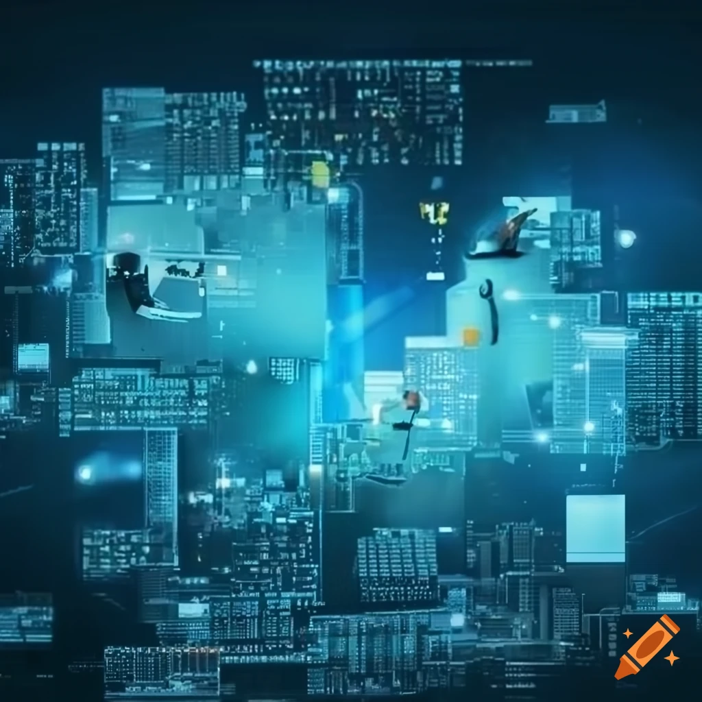 Digital transformation strategy framework banner on Craiyon