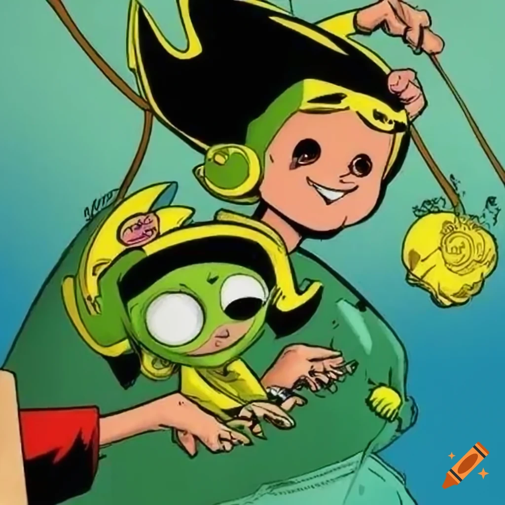 Cosmo the mighty martian character from archie comics on Craiyon