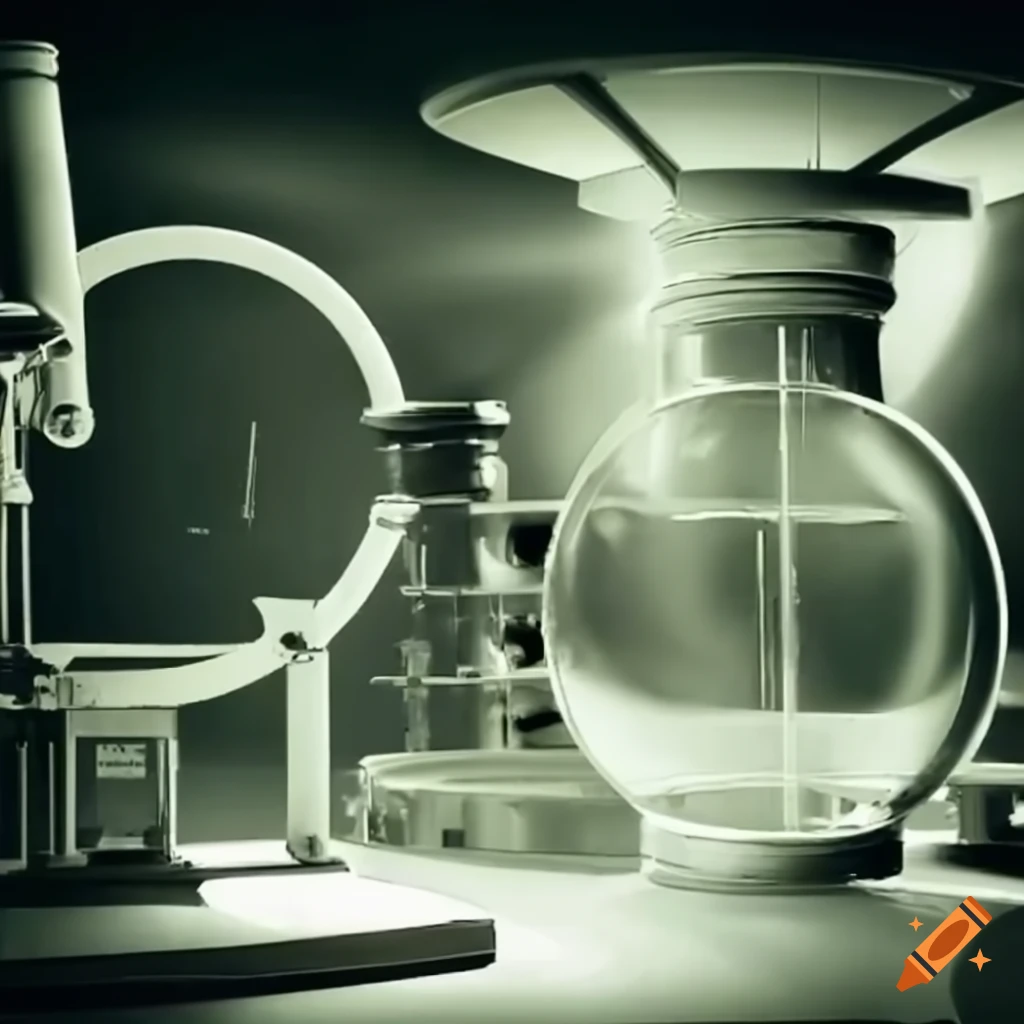 Mysterious laboratory with scientific equipment and experiments on Craiyon