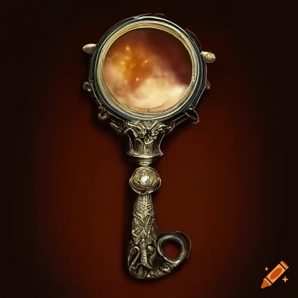 Fantasy mystical magnifier on Craiyon