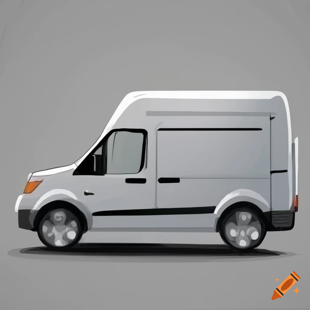 White 2013 ford transit connect cargo van in disney pixar character art ...