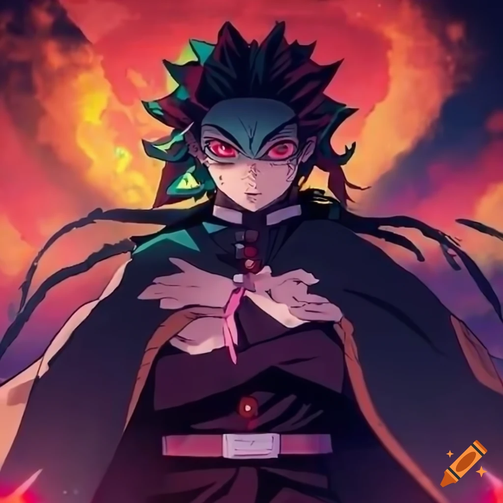 Space hashira demon slayer on Craiyon