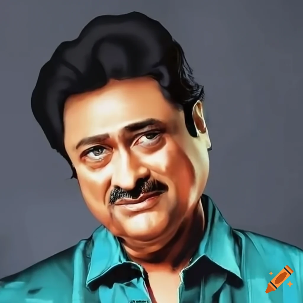 Kumar sanu on Craiyon