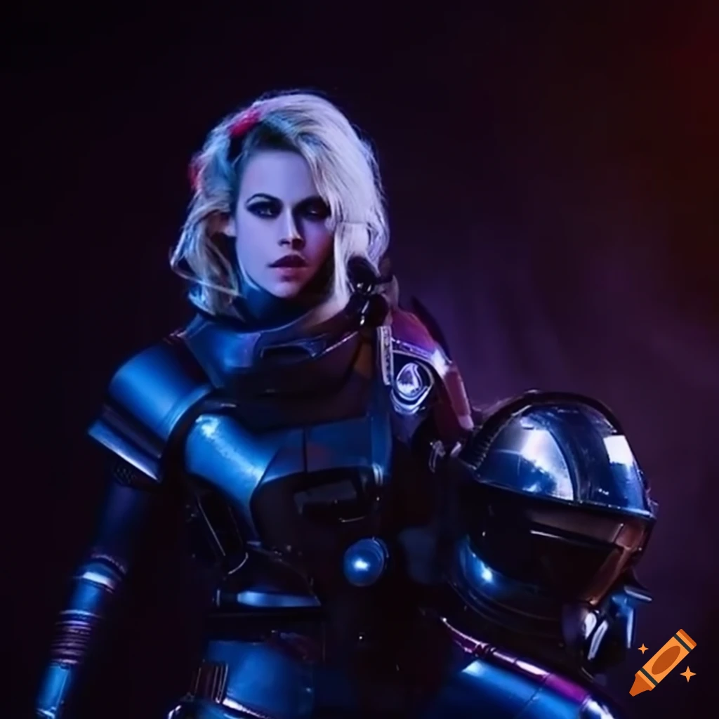 Kristen stewart as rebellious space adventurer barbarella in sci-fi ...
