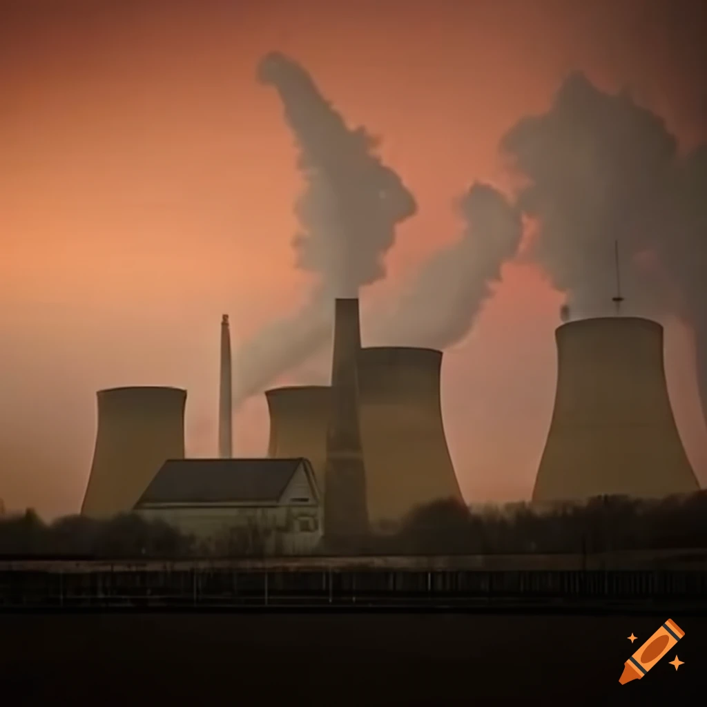 Power plant with a stable power grid on Craiyon