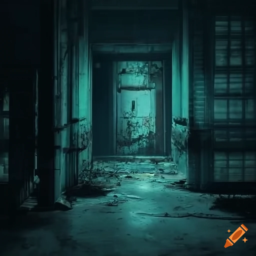 Abandoned lab facility inspired by resident evil style on Craiyon