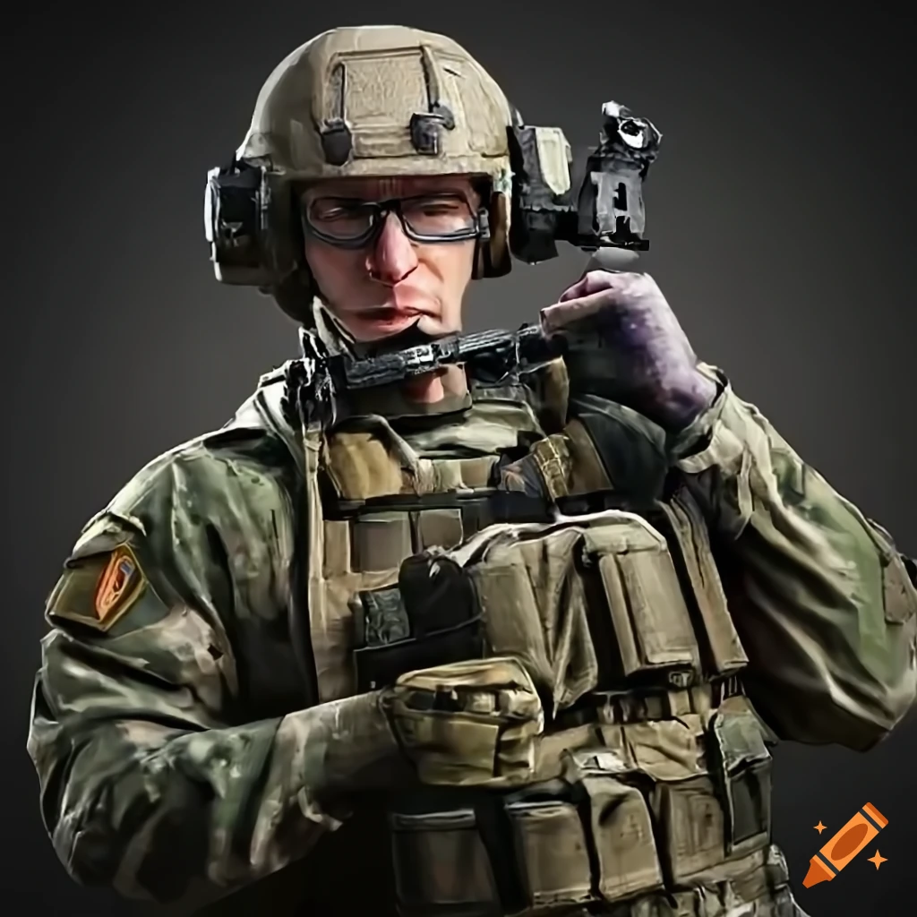Wealdstone raider as a modern military call of duty operator in ...