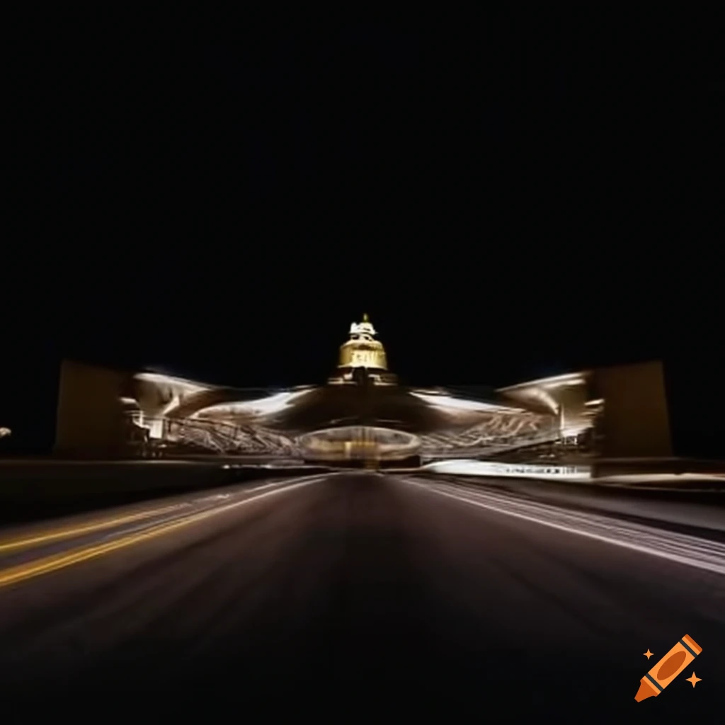 Iran grand prix formula one race in yazd with a wide angle view on Craiyon