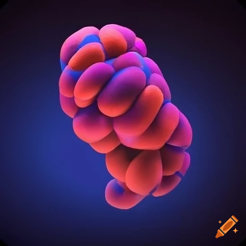 Conceptual representation of dopamine neurotransmitter on Craiyon