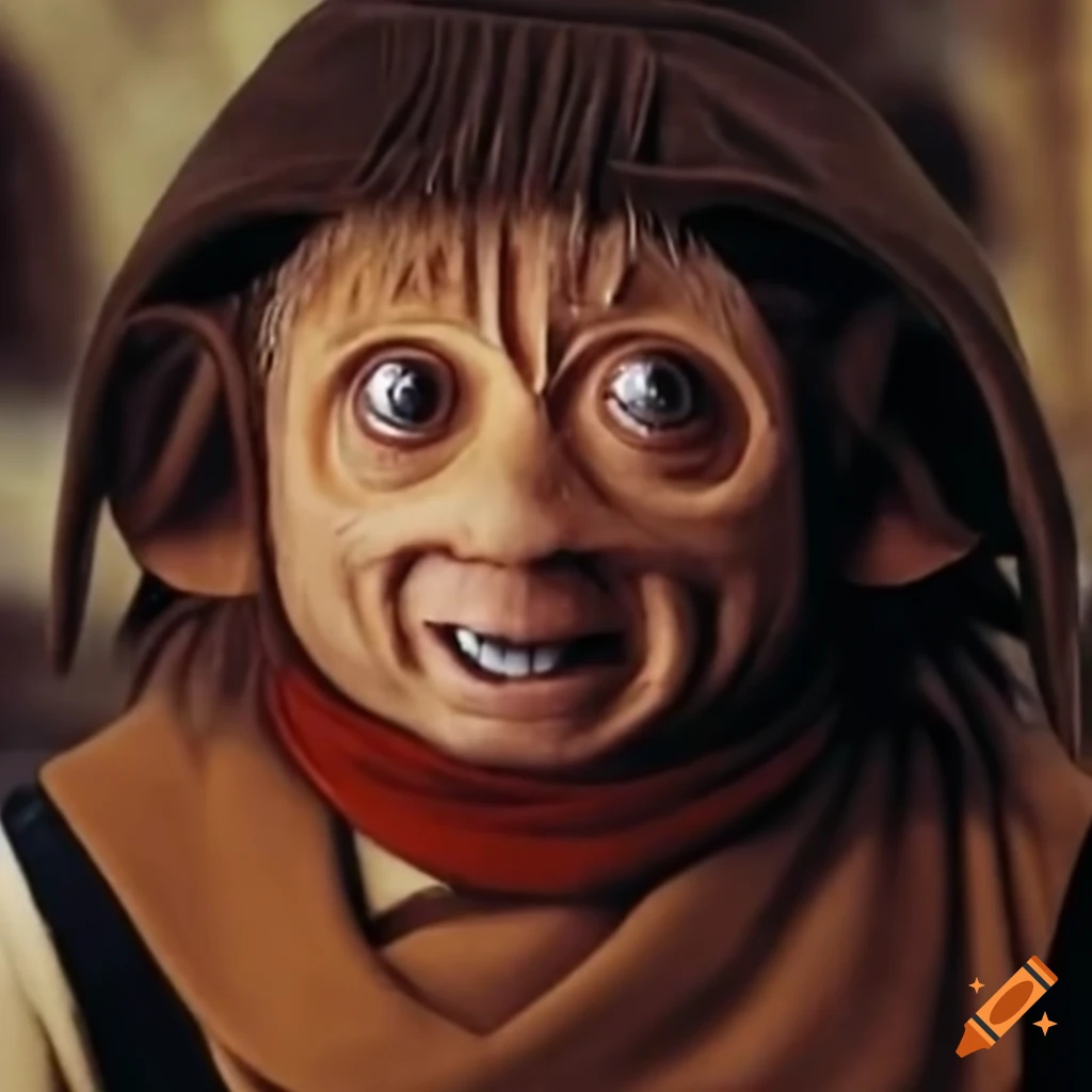 Nien nunb at hogwarts on Craiyon