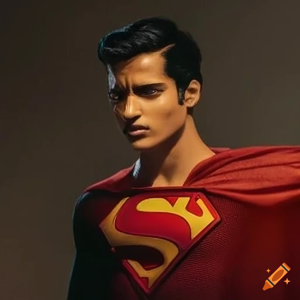 Indian superman character on Craiyon