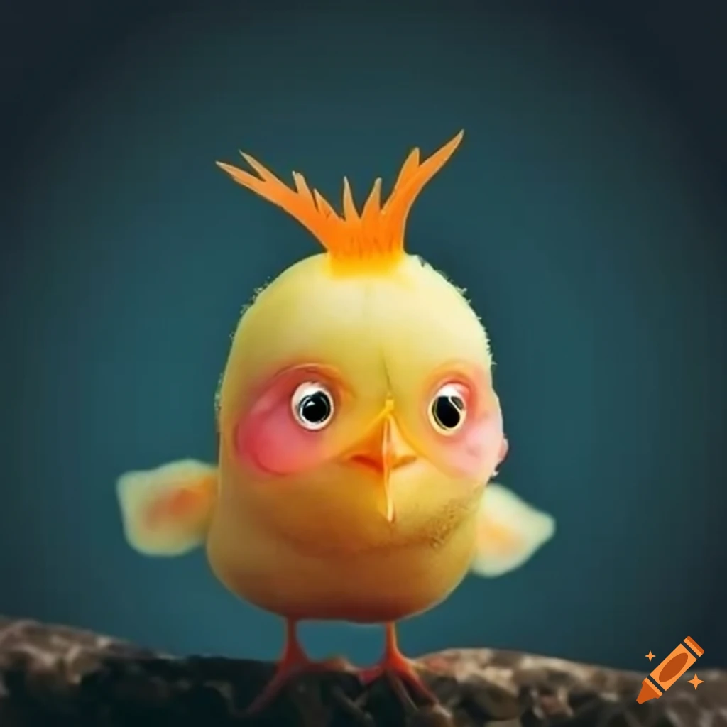 Fish with a chicken face on Craiyon