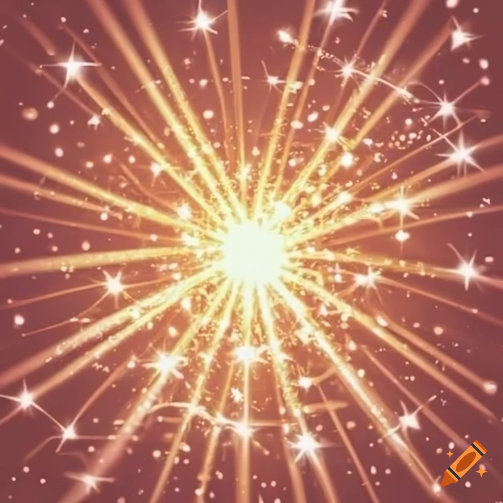 Sparkle burst on Craiyon