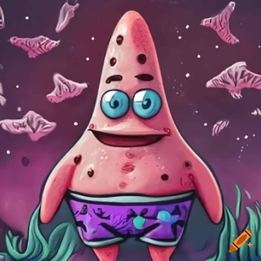 Patrick the starfish on Craiyon