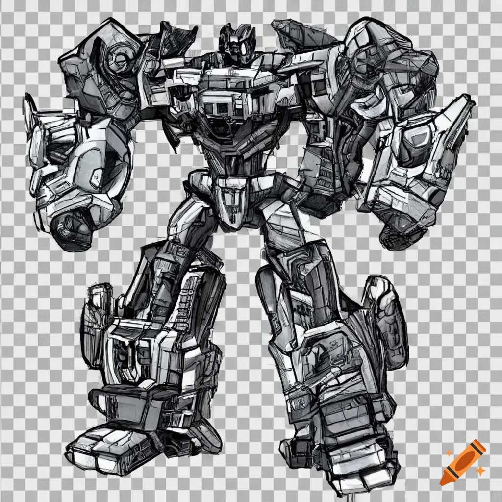 Transformers power core combiners design sketches for core robot ...