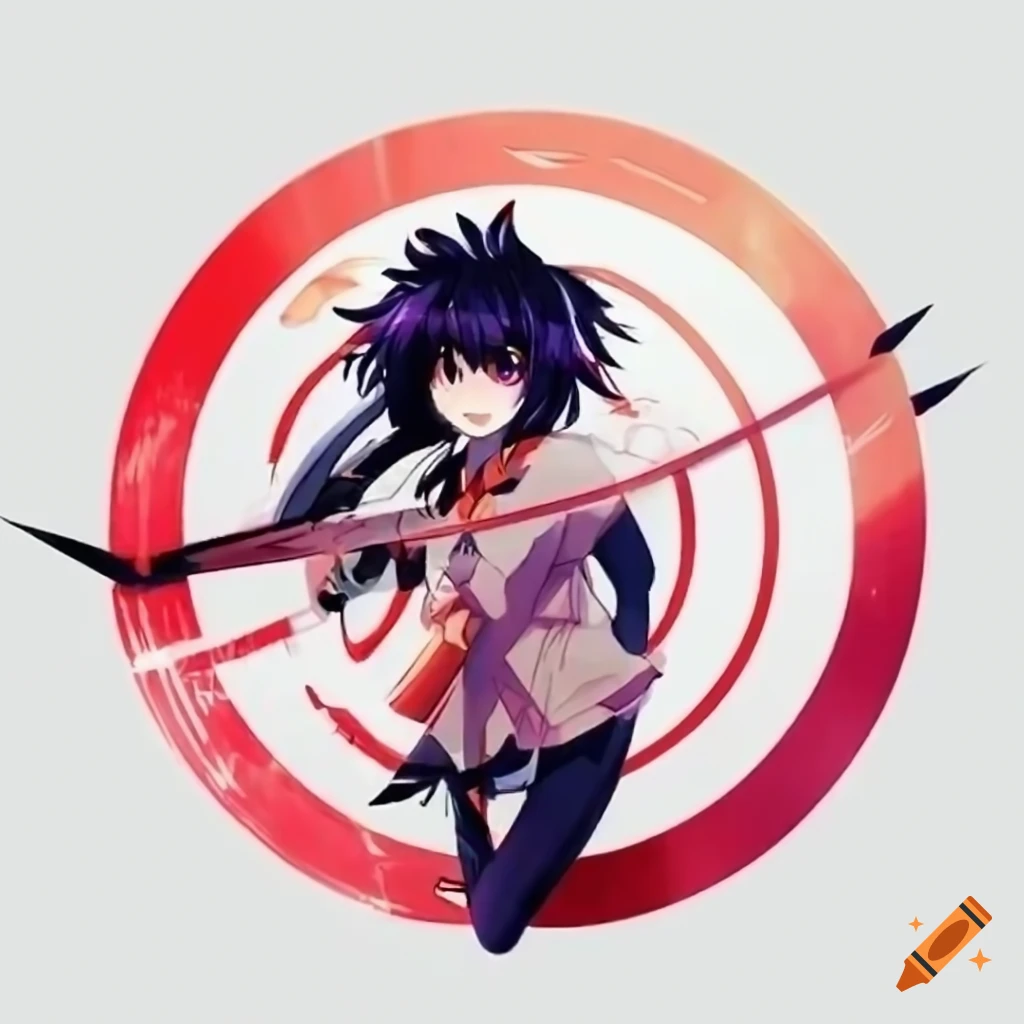 Anime character with target logo on Craiyon