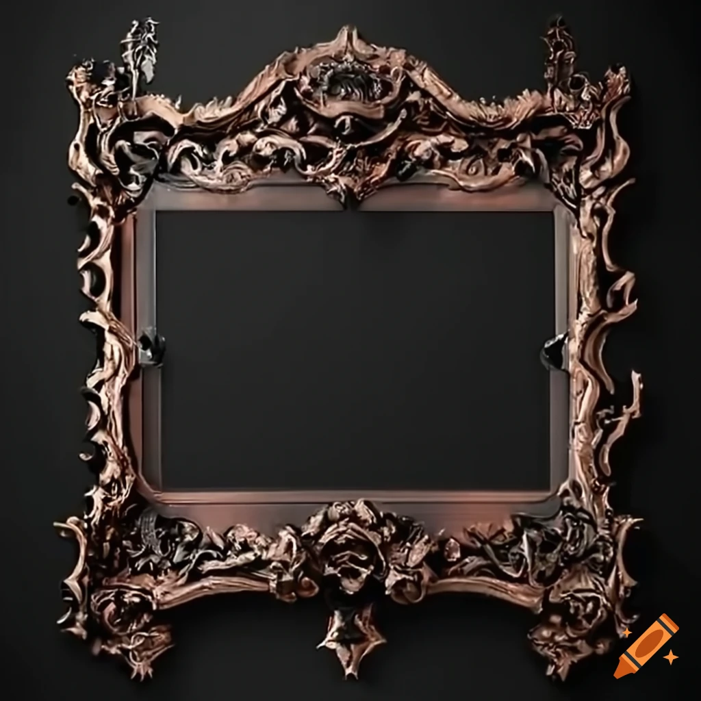 Gothic-inspired youtube frame on Craiyon