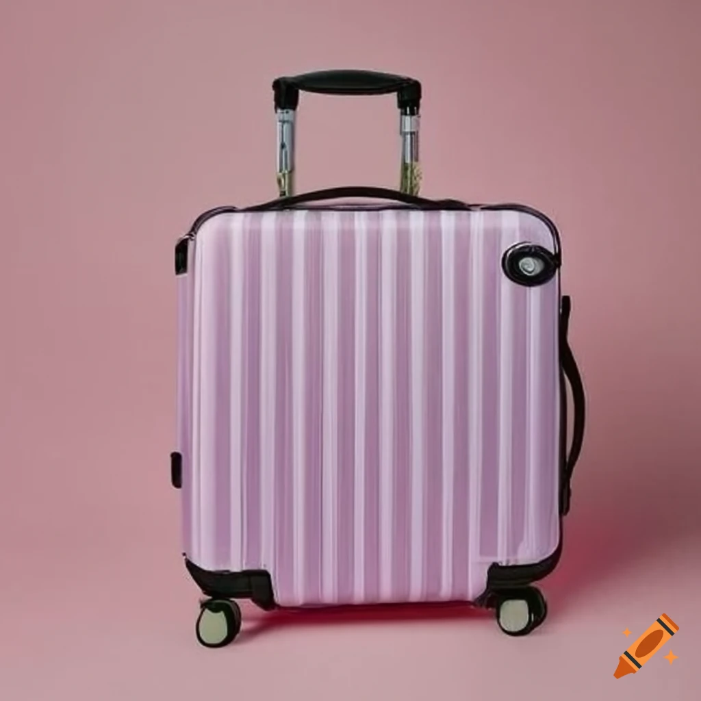 Cute pastel mini suitcase on Craiyon