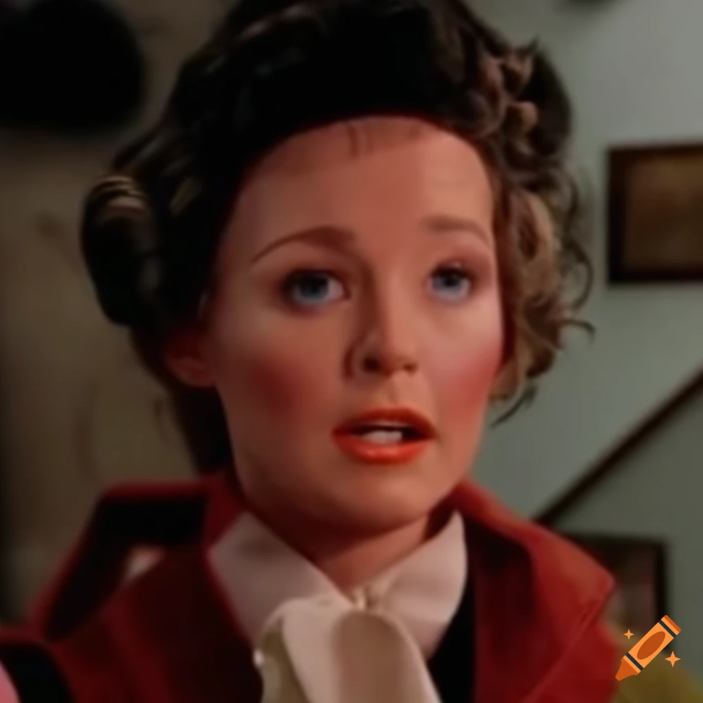 Nien nunb in a 1950s romantic lead role on Craiyon