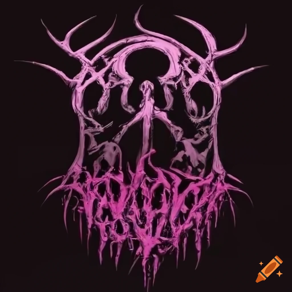 Deathcore logo of the brand 'desanite' on Craiyon