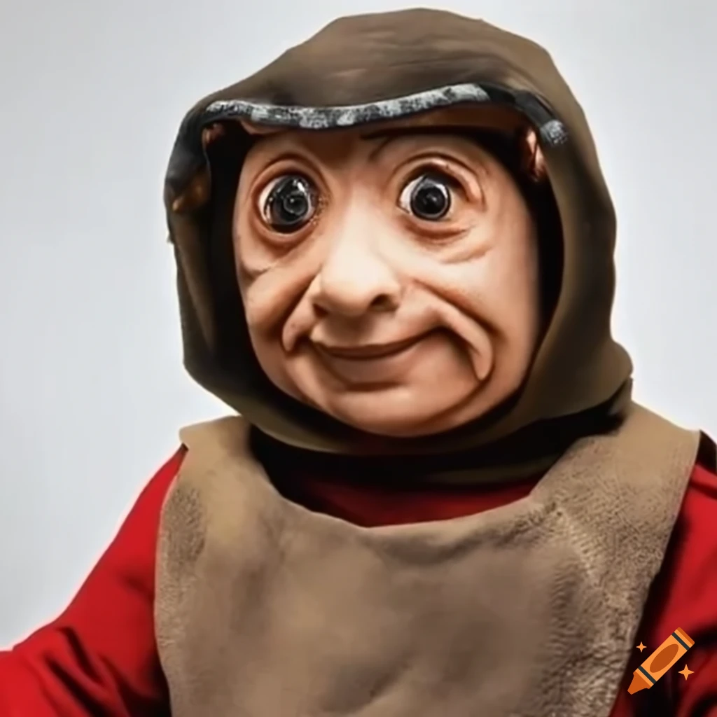 1930s everyman protagonist with a nien nunb twist on Craiyon