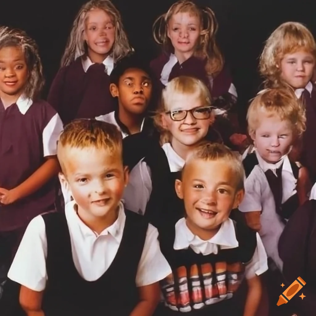 Australian primary school fourth grade class photo with 1990s hip hop ...
