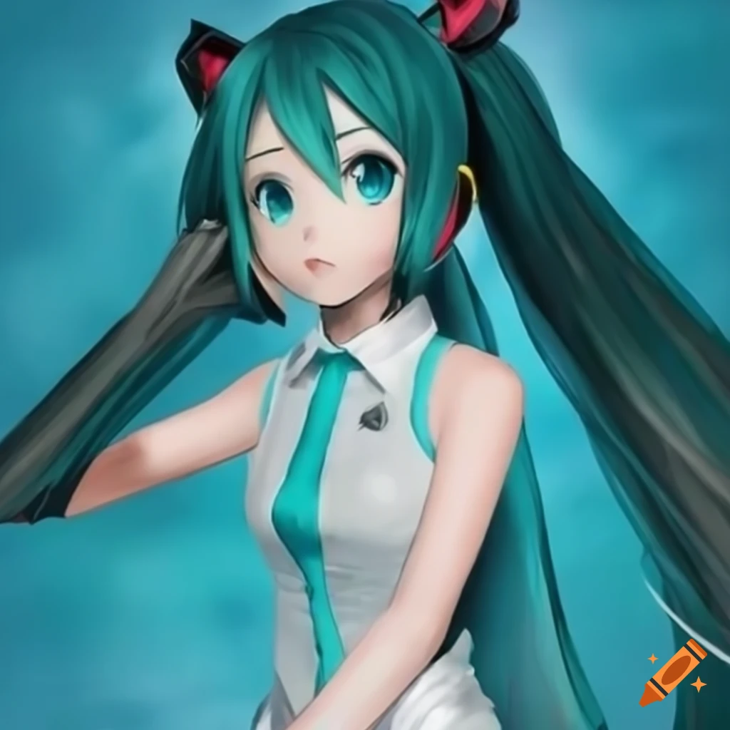 Miku On Craiyon