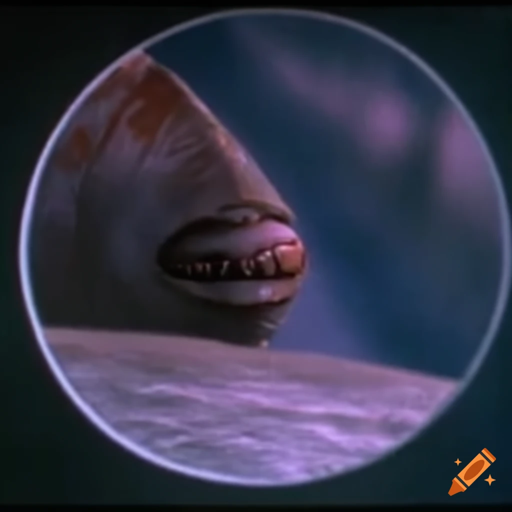 1977 star wars scene - venus on the half-shell on Craiyon