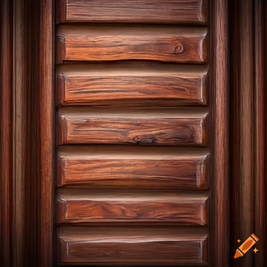 Wooden door texture on Craiyon