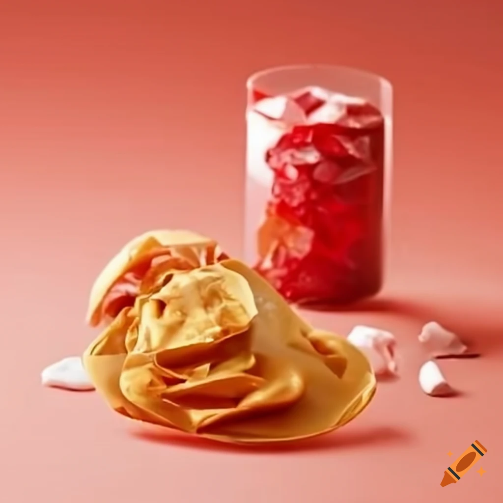 Haw flakes candy on Craiyon