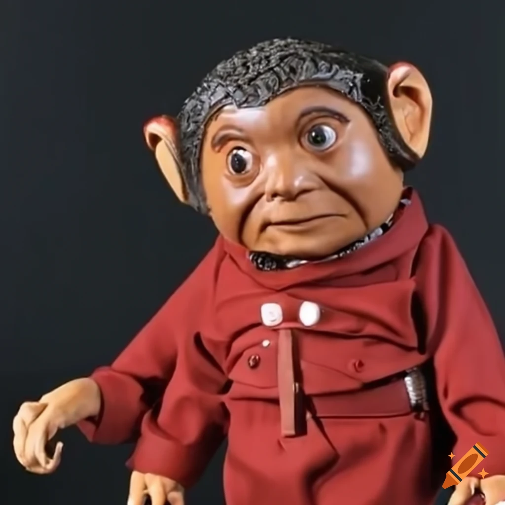 Nien nunb in a 1960s bawdy comedy role on Craiyon