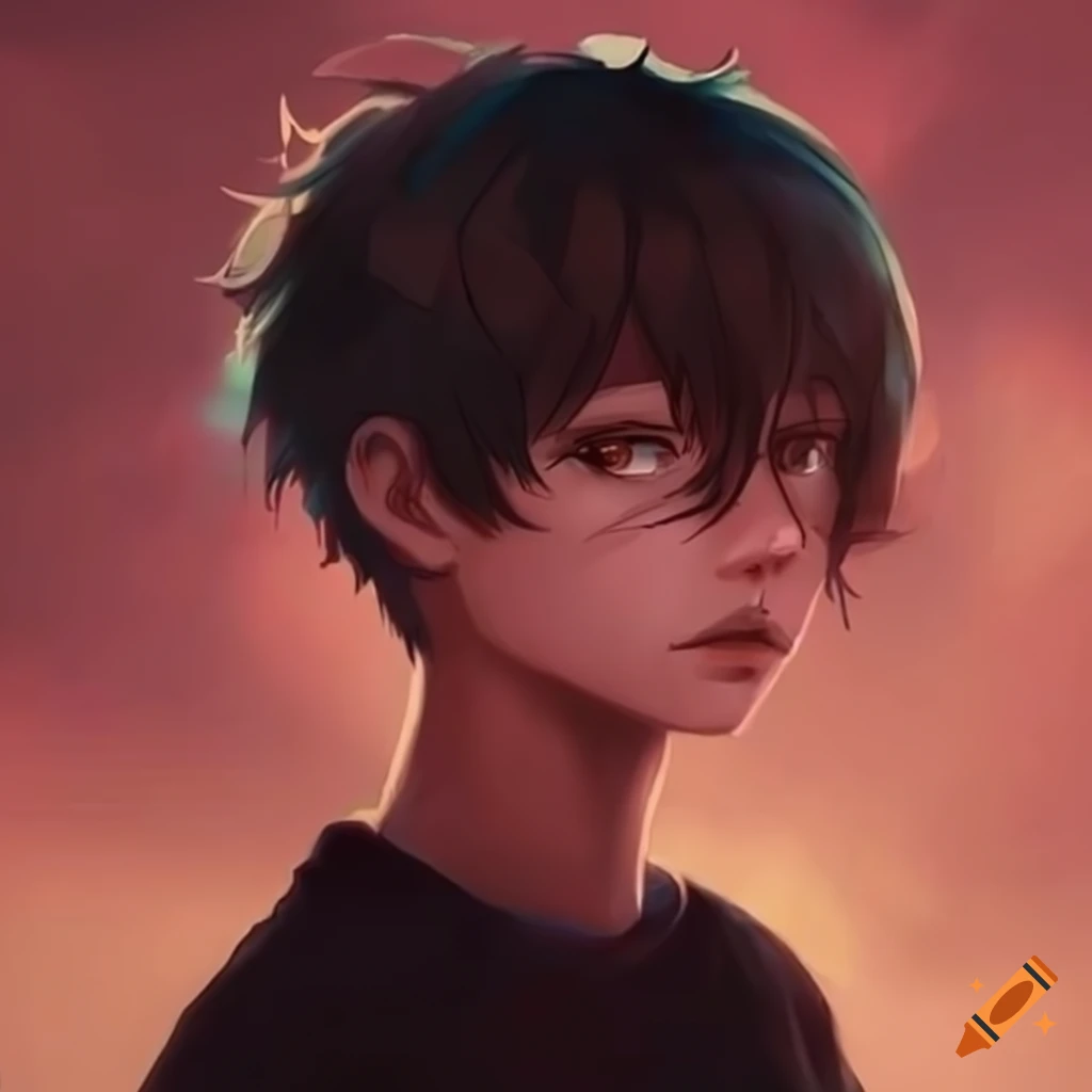 Lonely boy on Craiyon