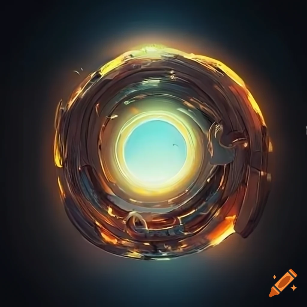 Circular portal on Craiyon